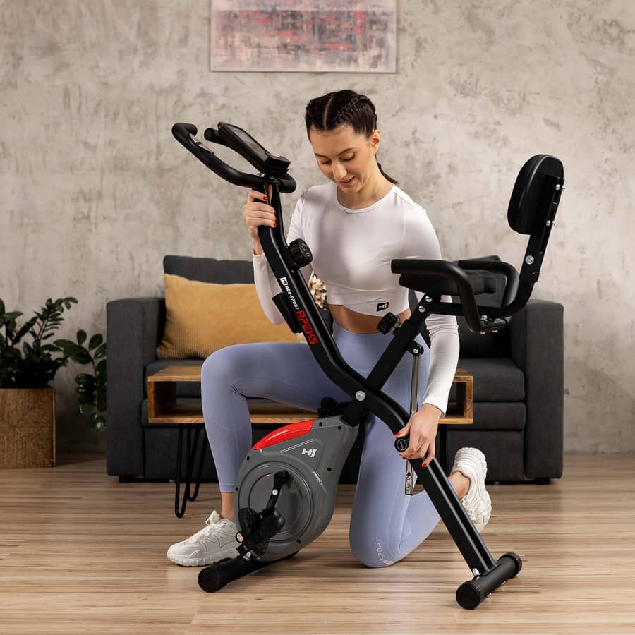 Heimtrainer X-Bike HS-3030x Apeks Grau | Preise des Herstellers - Online-Shop Hop-Sport.de