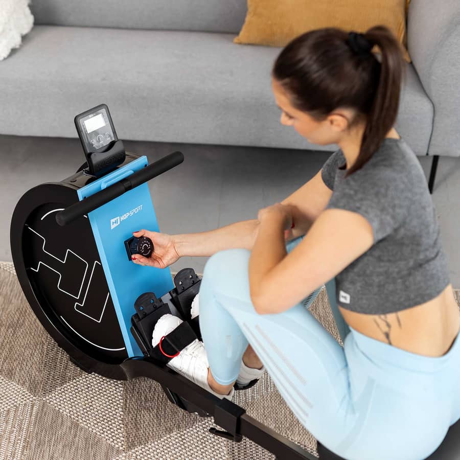 Rudergerät HS-075R Nuke Blau | Preise des Herstellers - Online-Shop Hop-Sport.de